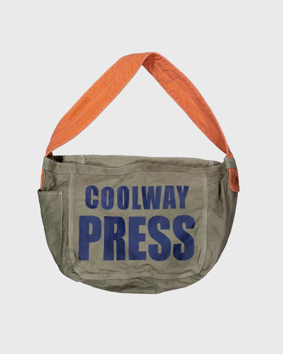 Press bag kakhi | Coolway Sneakers Brand
